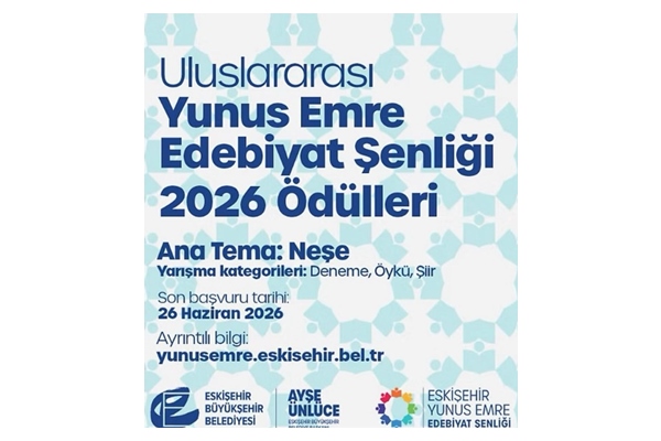 Uluslararası Yunus Emre Edebiyat Şenliği Edebiyat 2026 Ödülleri ...